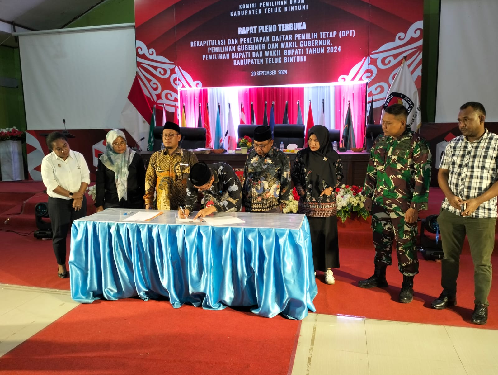 KPU Teluk Bintuni Resmi Tetapkan Jumlah DPT Sebanyak 54.902 Pilkada ...