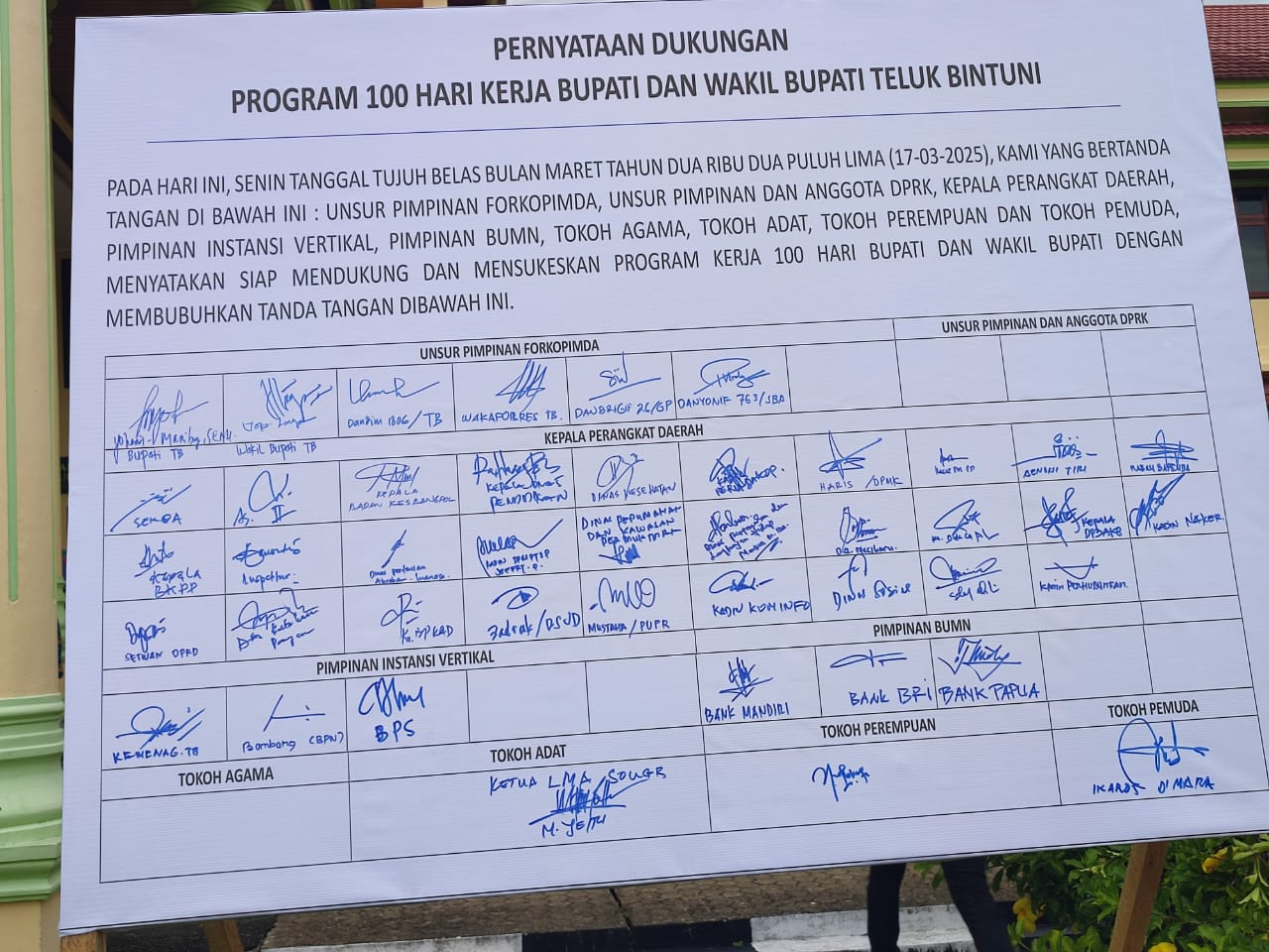 Pemkab Mantapkan Program 100 Hari Kerja Bupati Terpilih Yohanis-Joko – Suara Teluk
